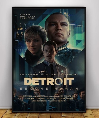 Detroit Become Human Game Poster | Wall Art | Wall Prints | eBay