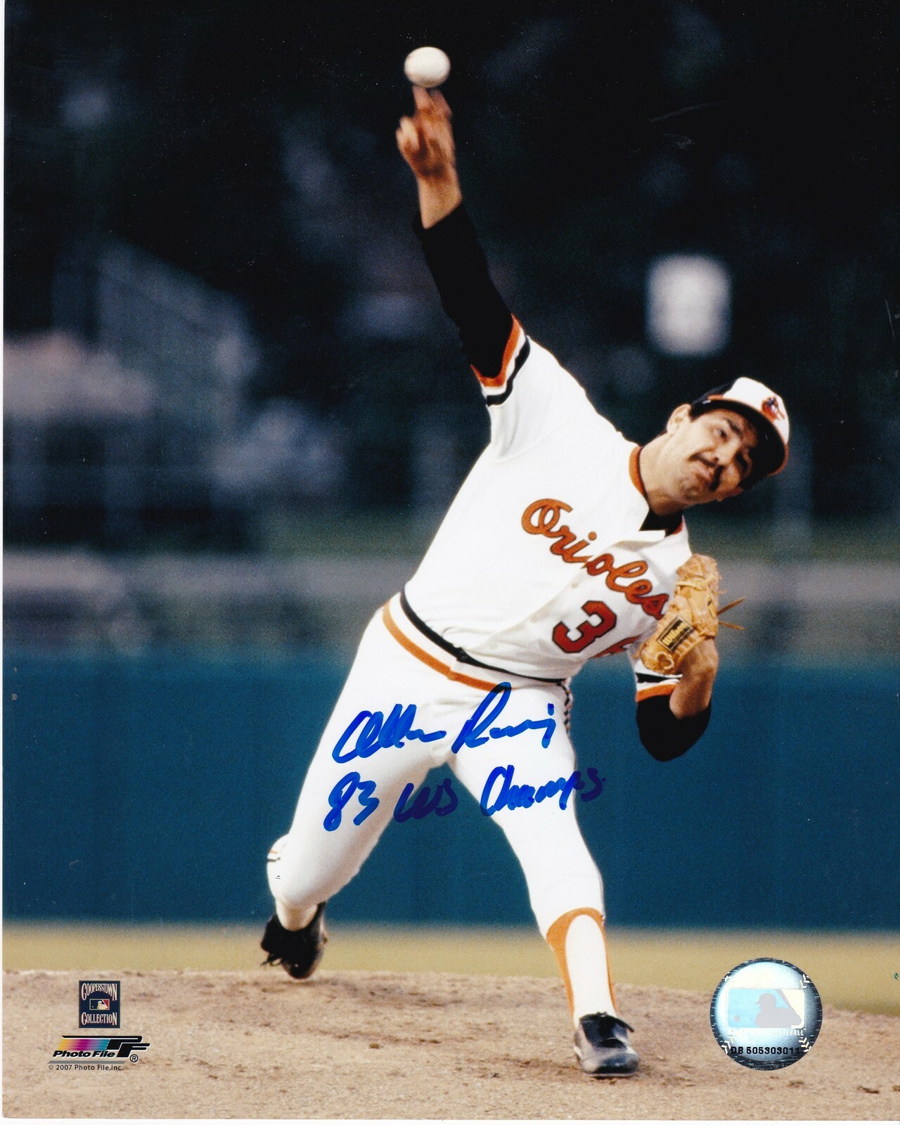 ALLAN RAMIREZ BALTIMORE ORIOLES 83 WS CHAMPS ACTION SIGNED 8x10 | eBay