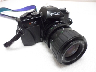 Vivitar V2000 35mm SLR film camera with MF zoom lens | eBay