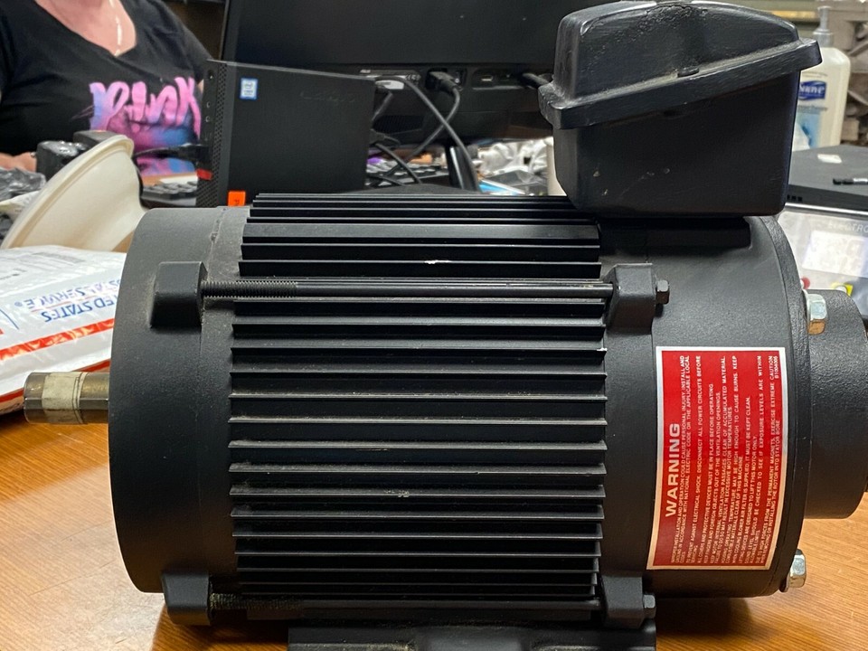 👀 NEW POWERTEC .5 HP DC MOTOR 320V 1.9A 1750 RPM 143TC FRAME ...