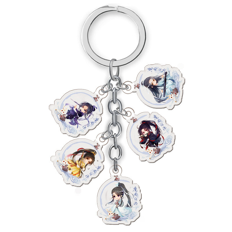 Anime Mo Dao Zu Shi Lan WangJi Wei WuXian Acrylic Keychain Pendant ...