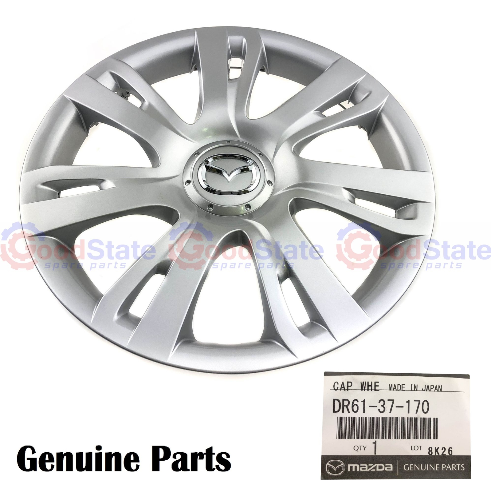 1 X Genuine Mazda 2 De 15" Inch Wheel Cover Hubcap 2010-2014 Part ...