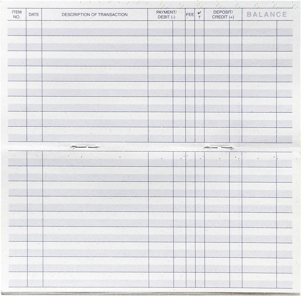 Checkbook Registers for Personal Checkbook, Ledgers, 2025-2026-2027 ...