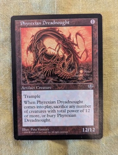 Phyrexian Dreadnought - Mirage - Magic (MTG) - Lightly Played - Regular ...