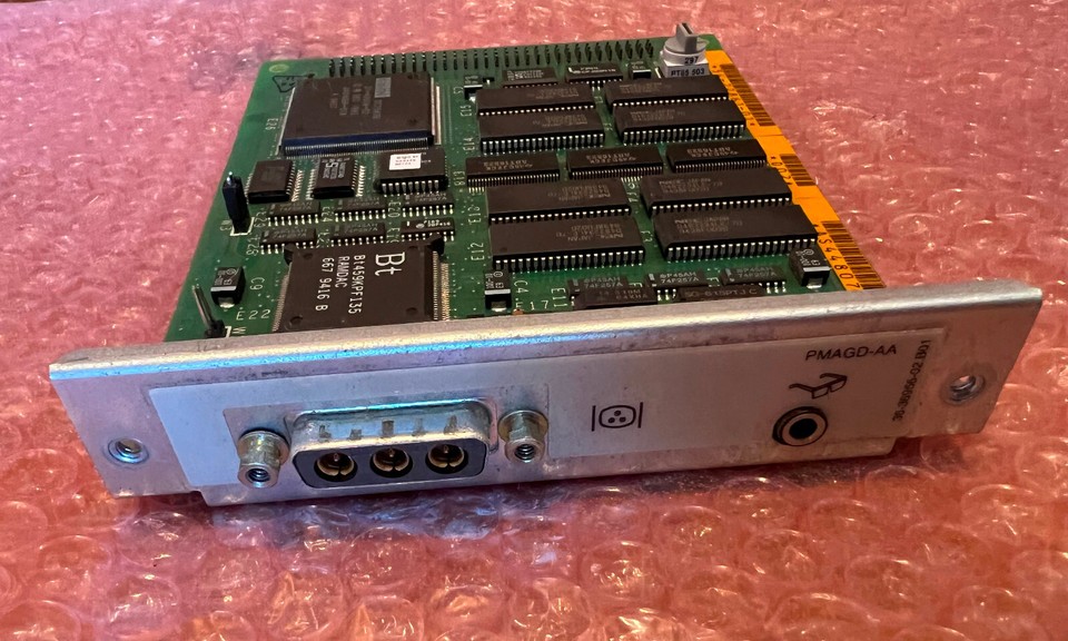 DIGITAL DEC VAXSTATION TURBOCHANNEL 8-PLANE 2D/3D GRAPHICS CARD PMAGD ...