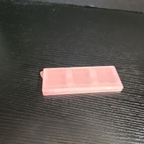 Official Nintendo DS Game Case 3-Slot Pink Translucent Compact ...