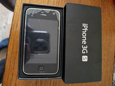 Apple iPhone 3GS 16GB Black A1303 Smartphone with original box. | eBay