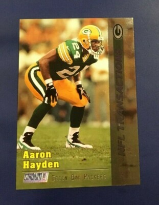 1997 Topps Stadium Club # 278 AARON HAYDEN Green Bay Packers | eBay