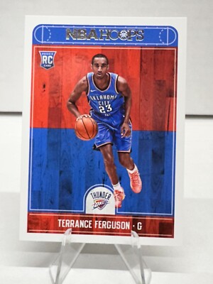 2017-18 Panini NBA Hoops Basketball #271 Terrance Ferguson RC OKC ...