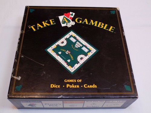 Take A Gamble Games of Dice Poker Cards BoardGame by Torigian ...