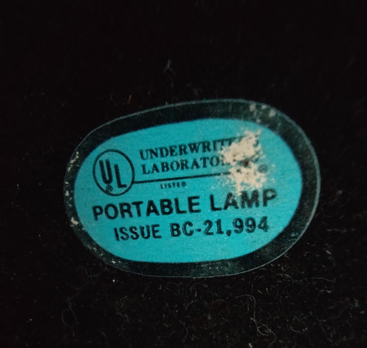 Underwriters Laboratories Stickers Underwriters Laboratories Portable
