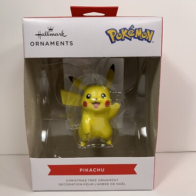 Hallmark Red Box Pokémon Pikachu Christmas Tree Ornament Holiday ...