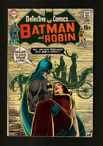 Detective Comics #403 VG 1970 DC Comics Batman Robin Classic Neal Adams ...