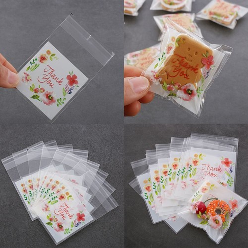 you Flower Biscuit Packaging Bag Wrapping Supplies Candy Pockets Cookie ...