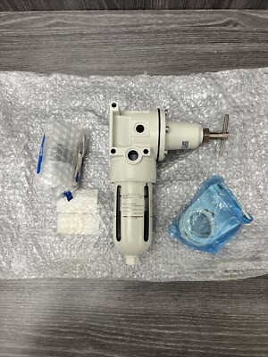 SMC INA-13-1001G REGULATOR 1.0MPA, 145PSI W/ SMC MPA GAUGE INA131001G ...