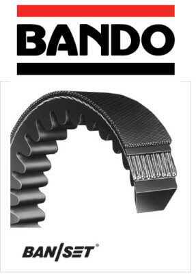 Bando Power King Cog AX Series Raw Edge Cogged V Belt, 0.50" Wide 0.31 ...
