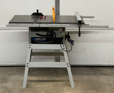 DELTA SHOPMASTER 10" TABLE SAW TS350 RPM 3600 HZ 60 V120 | eBay