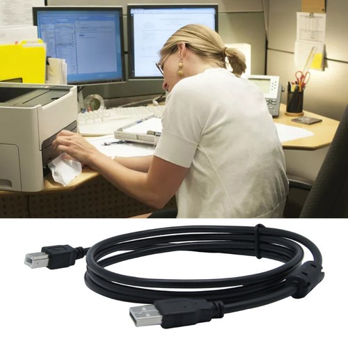 Portable For Computer PC Plug And Play Printer Cable Office Data ...