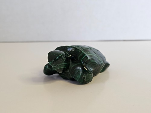 Malachite Green Jade Turtle/Tortoise 3 Inches Used | eBay