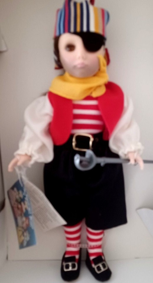 NEW Vintage 1983 EFFANBEE 11" STORY BOOK " CAPTAIN KIDD " Free DOLL ...