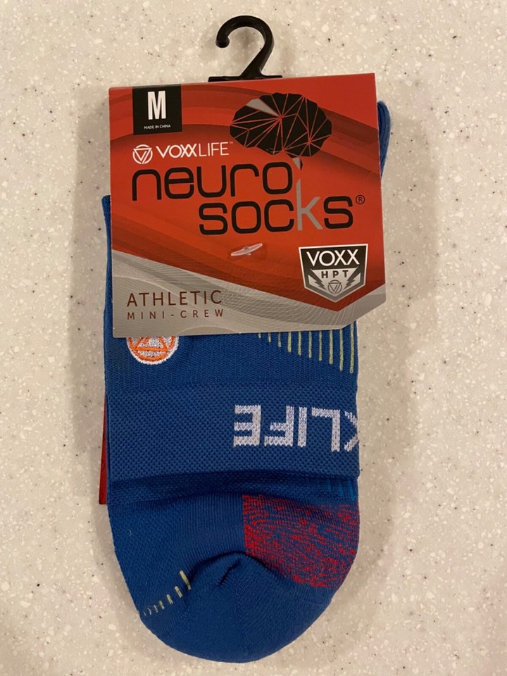 VoxxLife Stasis Socks Enhanced By VOXX HPT Athletic Mini Crew (Unisex ...