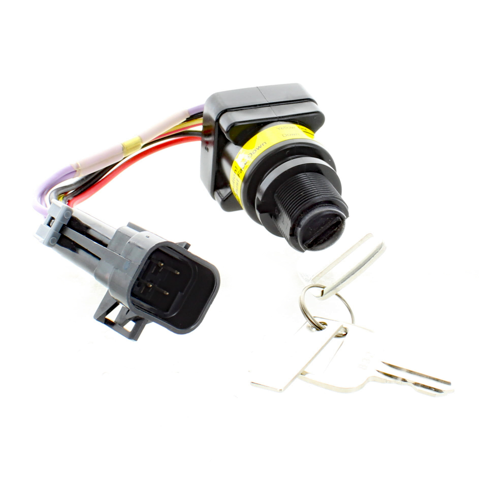 Oem* 0720p17 Mercury Quicksilver Ignition Switch Kit 87 897716k01 for ...