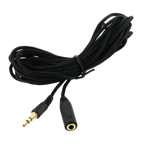 3M 10ft 3.5mm Female to Male F/M Headphone Stereo Audio Extension Cable ...