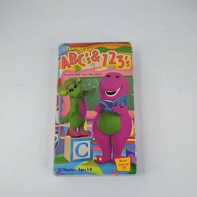 Barney Abc And 123 Vhs