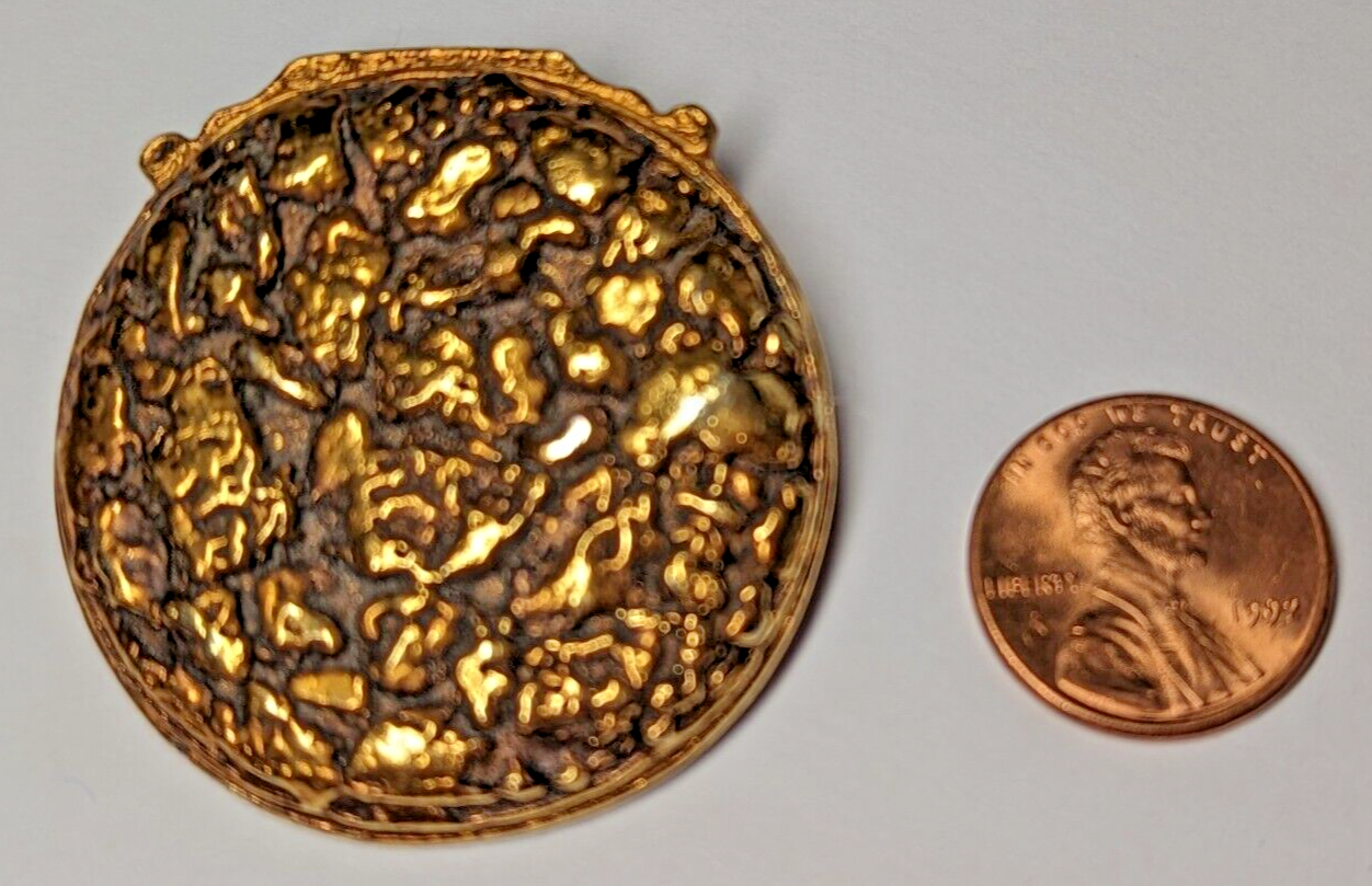 VINTAGE ALVA MUSEUM REPLICAS SIGNED GOLD TONE BROOCH PIN | eBay
