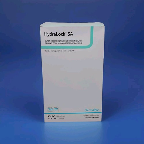 HydraLock SA Superabsorbent Dressing 6" x 10" BX of 10 | eBay