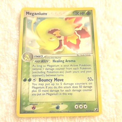 Pokémon TCG Meganium EX Unseen Forces 9/115 Holo Holo Rare | eBay