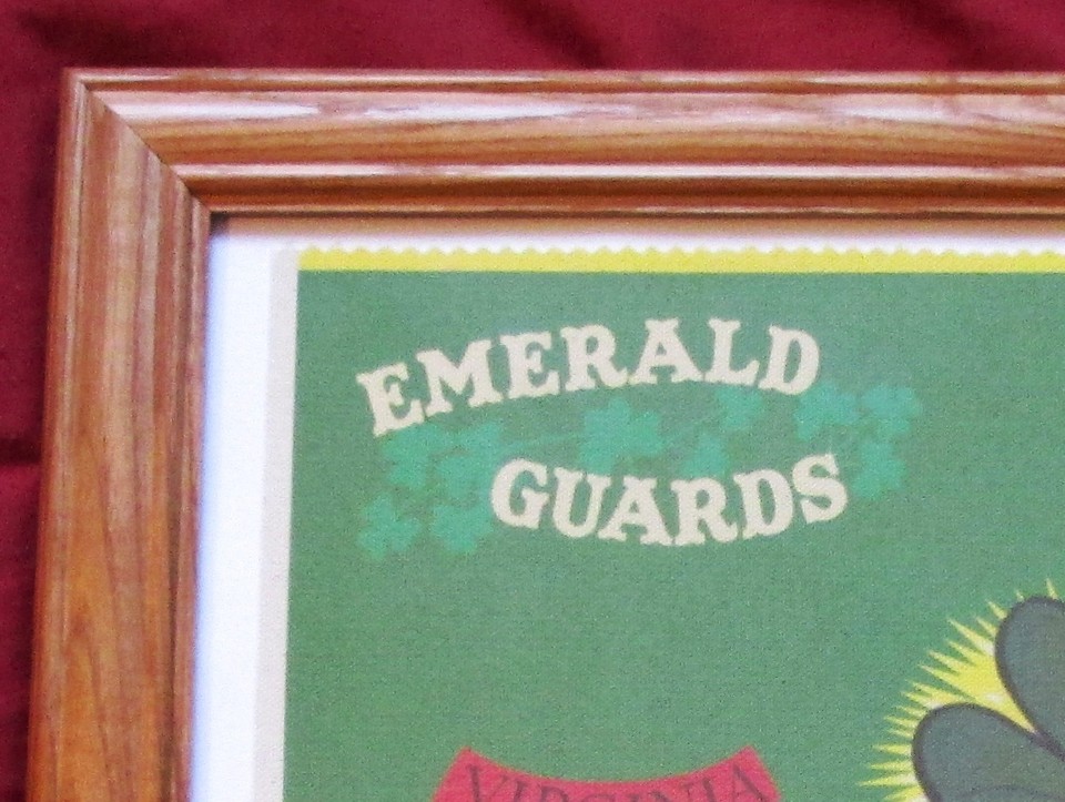 American Civil War Flag, Southern Flag.... 33rd Virginia Irish, Emerald ...