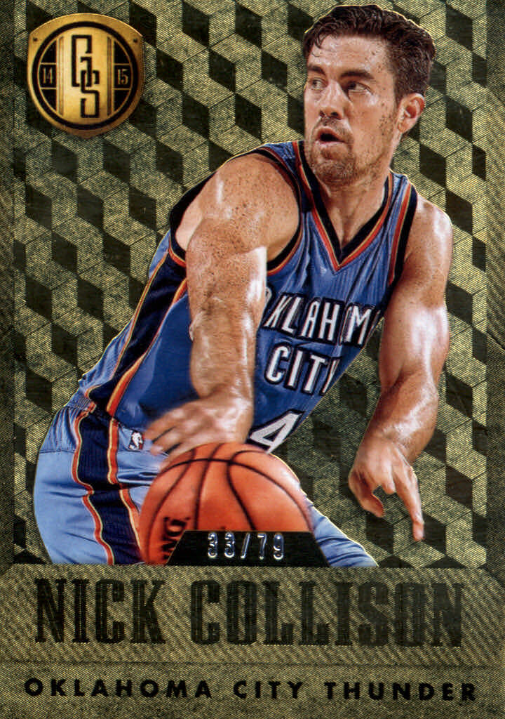 2014-15 Panini Gold Standard Gold Thunder Basketball Card #146 Nick ...