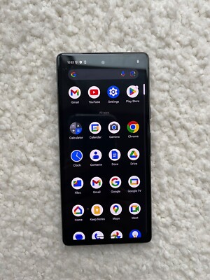 Google Pixel 7a 5G Unlocked (GWKK3) 128GB Black Bootloader Unlockable ...