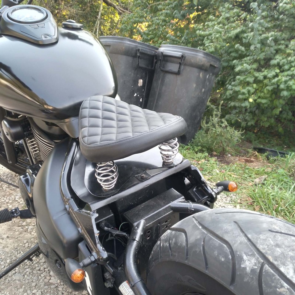 Motorcycle Solo Seat Spring Base Saddle For Harley Davidson Sportster ...