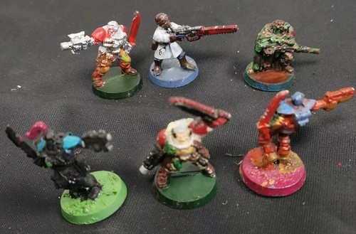 Warhammer 40k Mixed Metal Mini Figures Scout Sniper Howling Griffon Etc ...