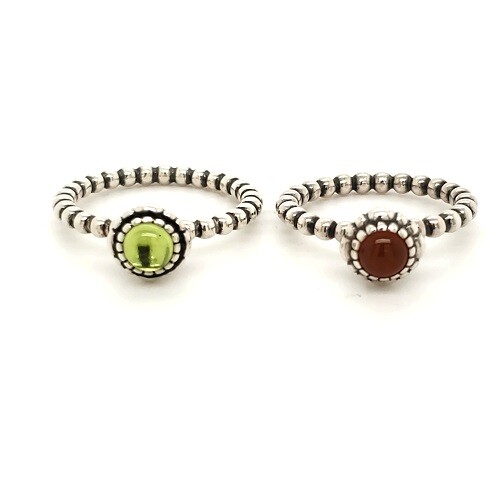 Pandora Stackable Birthstone Rings
