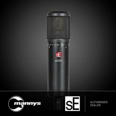 sE Electronics 2200 Large-Diaphragm Cardioid Condenser Microphone ...