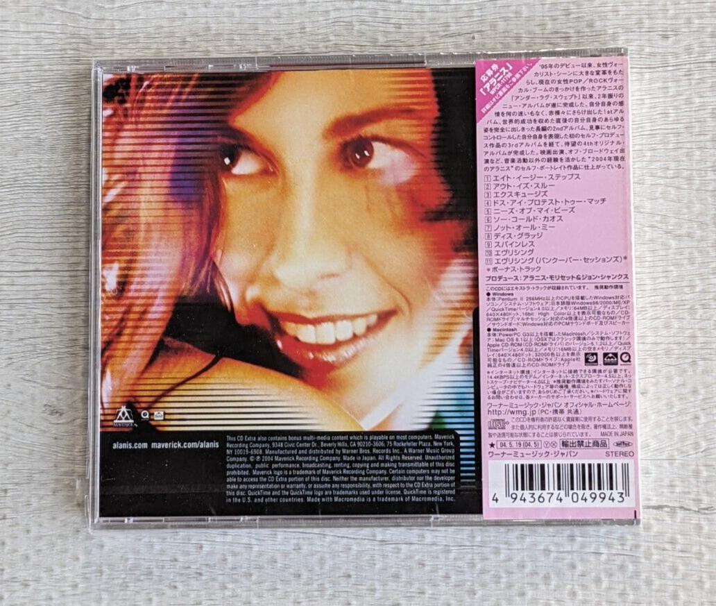 Alanis Morissette - So-Called Chaos CD Japan Obi + Bonus "SEALED" | eBay