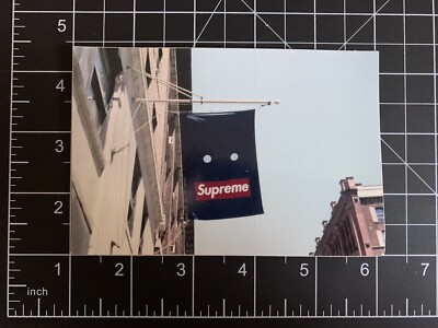 Supreme Banner Flag Sticker 100% Authentic FW19 Season | eBay