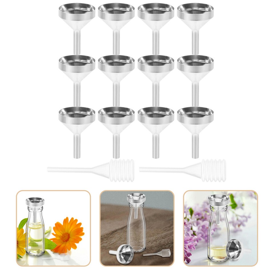 10 Pcs Tiny Funnel Small Perfume Funnel Small Funnels Bottles Miniature ...