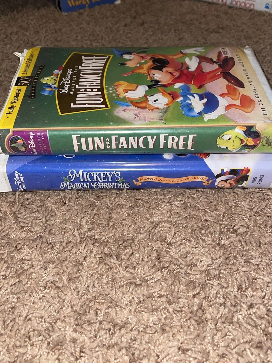 Fun And Fancy Free Vhs 1983