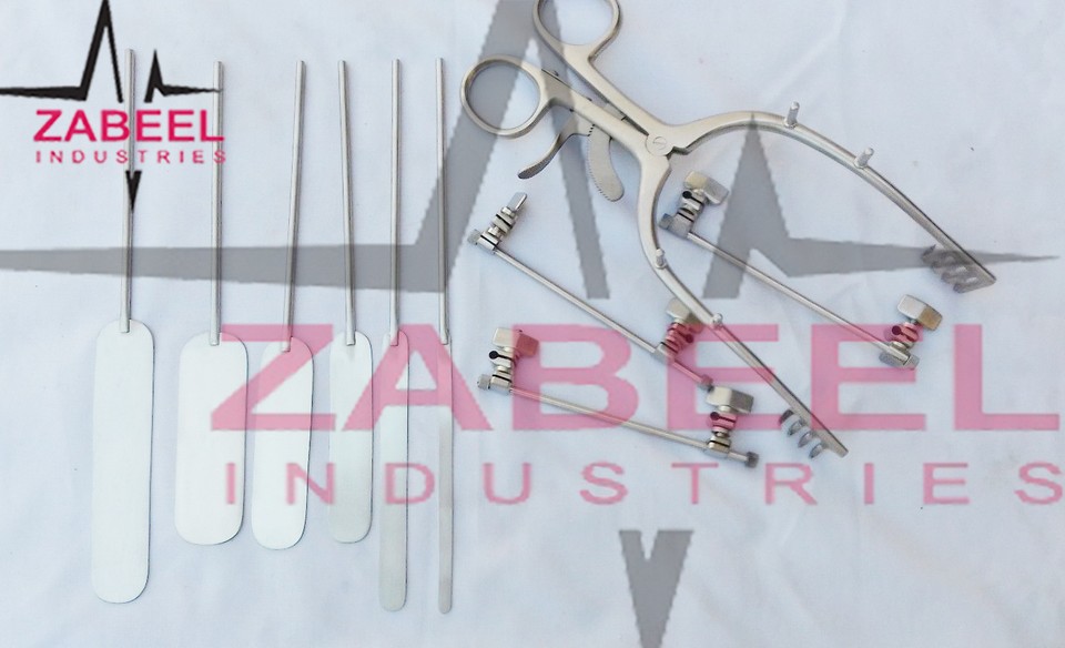 Janetta Retractor Set Single Bar Double Bar Short Blade Long Blade ...