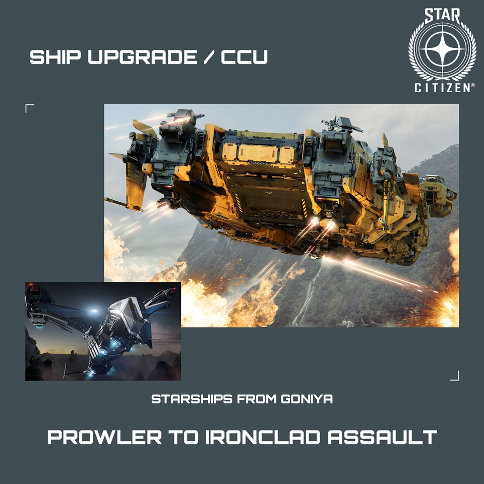 STAR CITIZEN - DRAKE IRONCLAD ASSAULT UPGRADE - (CCU) | eBay