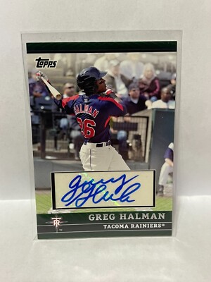 2010 Topps Pro Debut Prospect Autographs #GH Greg Halman | eBay