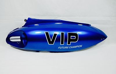TAOTAO VIP 50cc & POWERMAX 150cc SCOOTER LEFT SIDE BODY PLASTIC (BLUE ...