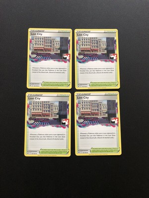 4x Lost City 161/195 Pokemon Prize Pack Series 3 Card NM FAST SHIP Play ...