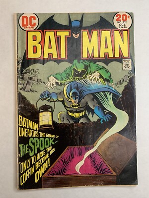Batman #252 OCT 1973 1st App of The Spook | eBay