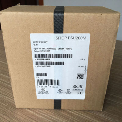 New Siemens 6EP1334-3BA10 Sitop PSU200M Power Supply In Box ...