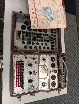 Seco Model 107 A Dynamic Mutual Conductance Tube Tester w Setup Data ...
